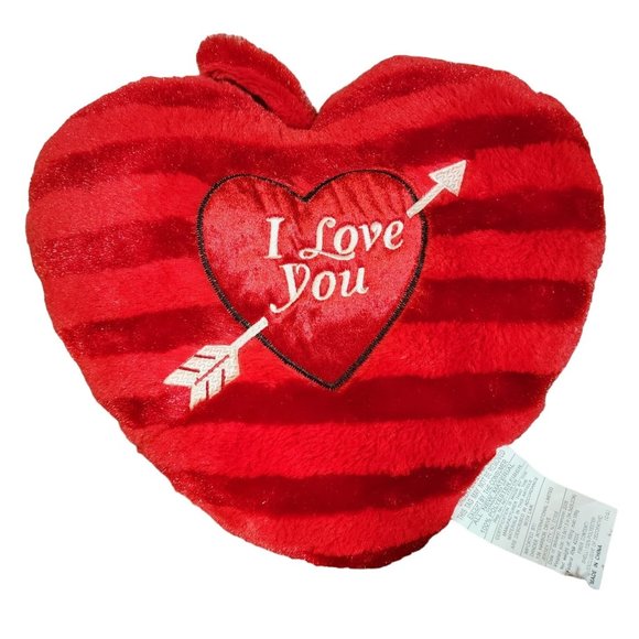Kmart | Toys | Heart Shape Valetines I Love You Arrow Plush Stuffed ...